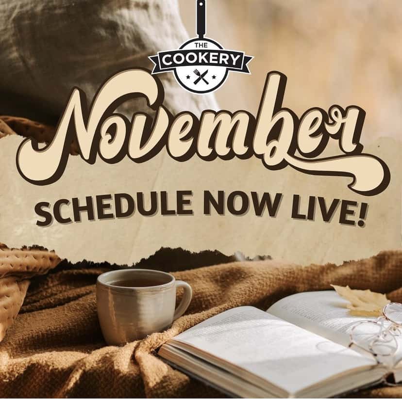 November Schedule Online Now! » The Cookery Fort Worth